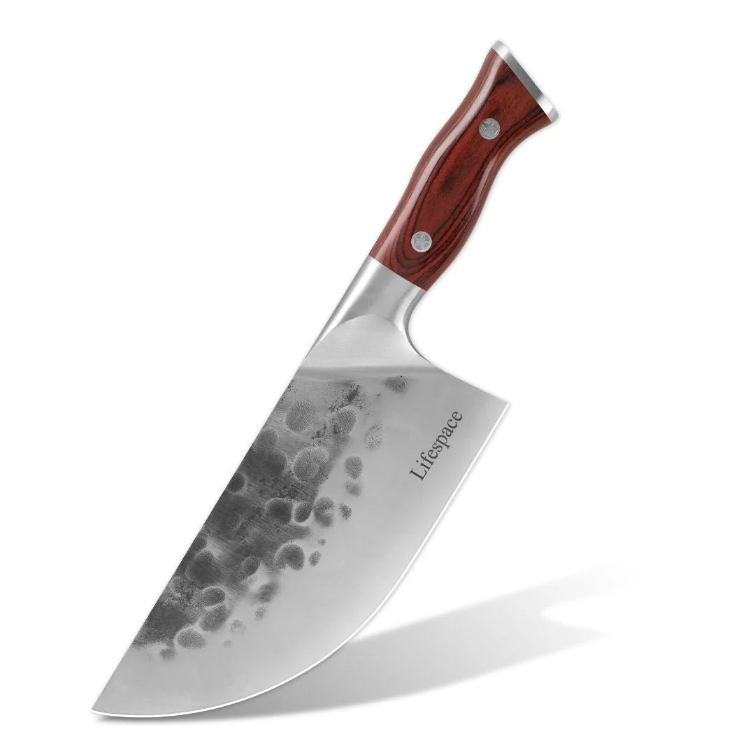61% off on Lifespace Curved Blade Meat Cleaver | OneDayOnly