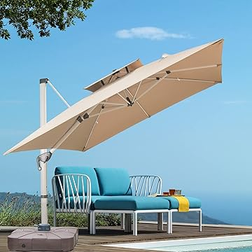 50% off on Cantilever Umbrella with Base | OneDayOnly