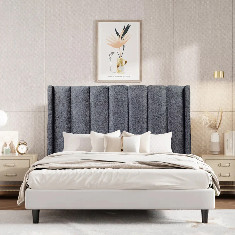 45% off on Winged Fabric Headboard | OneDayOnly