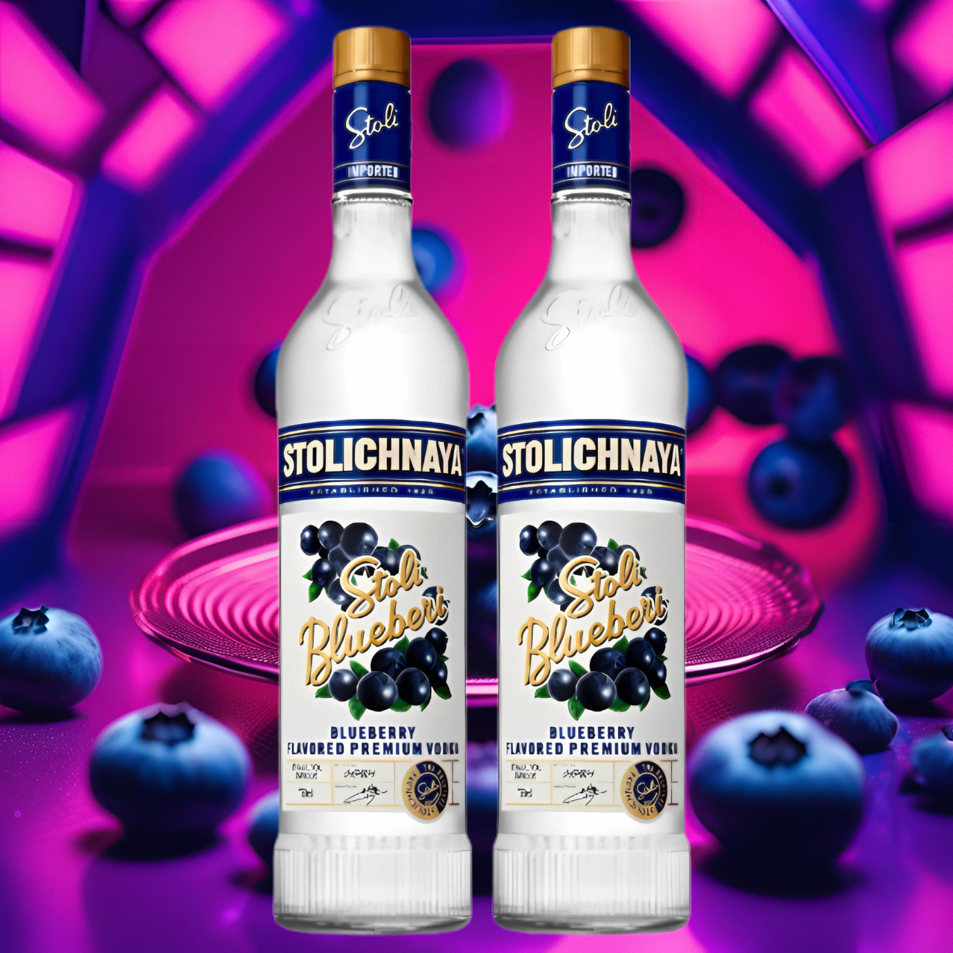 56% off on Stoli 2x 750ml Flavoured Vodkas | OneDayOnly