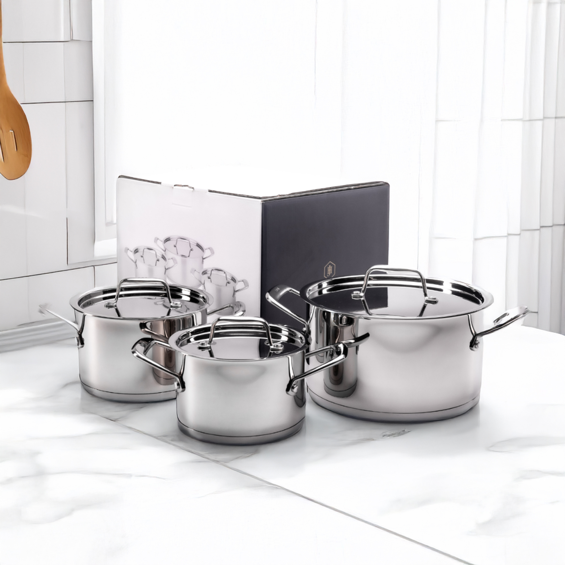 38% off on Jan Home 6-Piece Pot Set | OneDayOnly