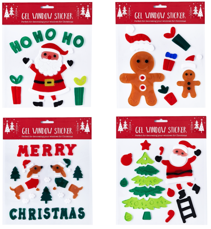 21% off on 4x Christmas Window Stickers | OneDayOnly