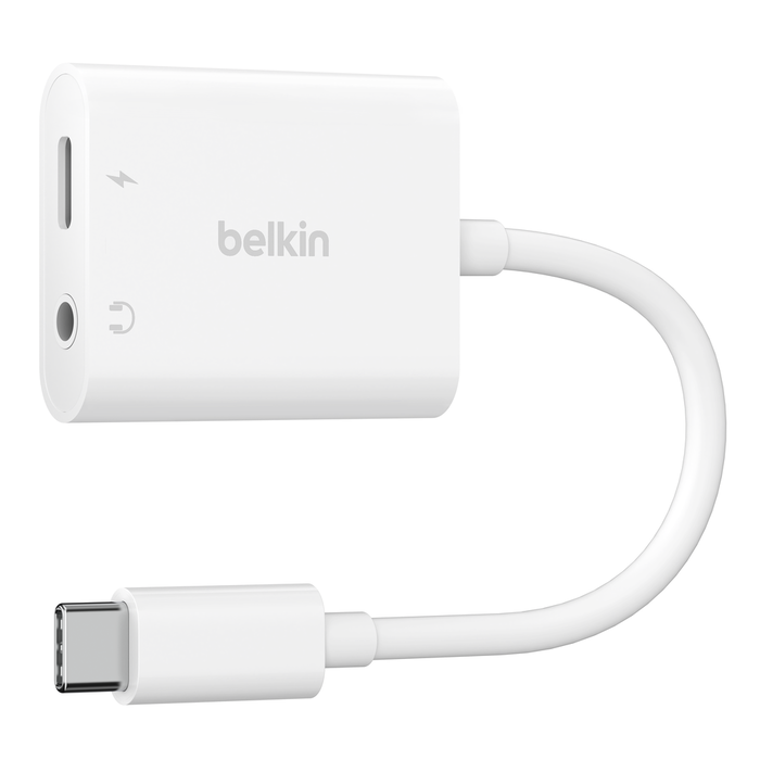 59% off on Belkin 3.5mm Audio & USB-C Adapter | OneDayOnly