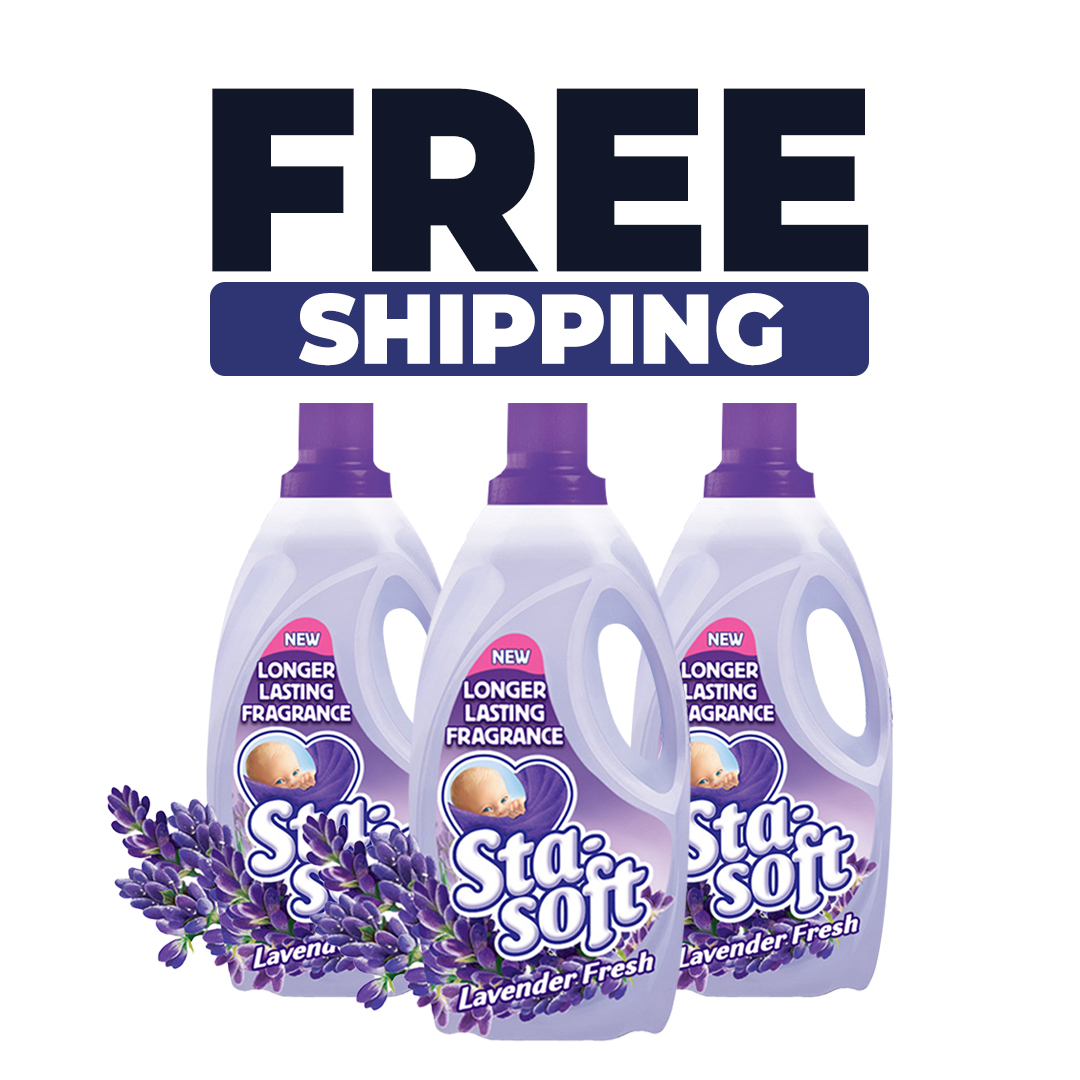 22% off on Sta-Soft 3x 2L Fabric Conditioners | OneDayOnly