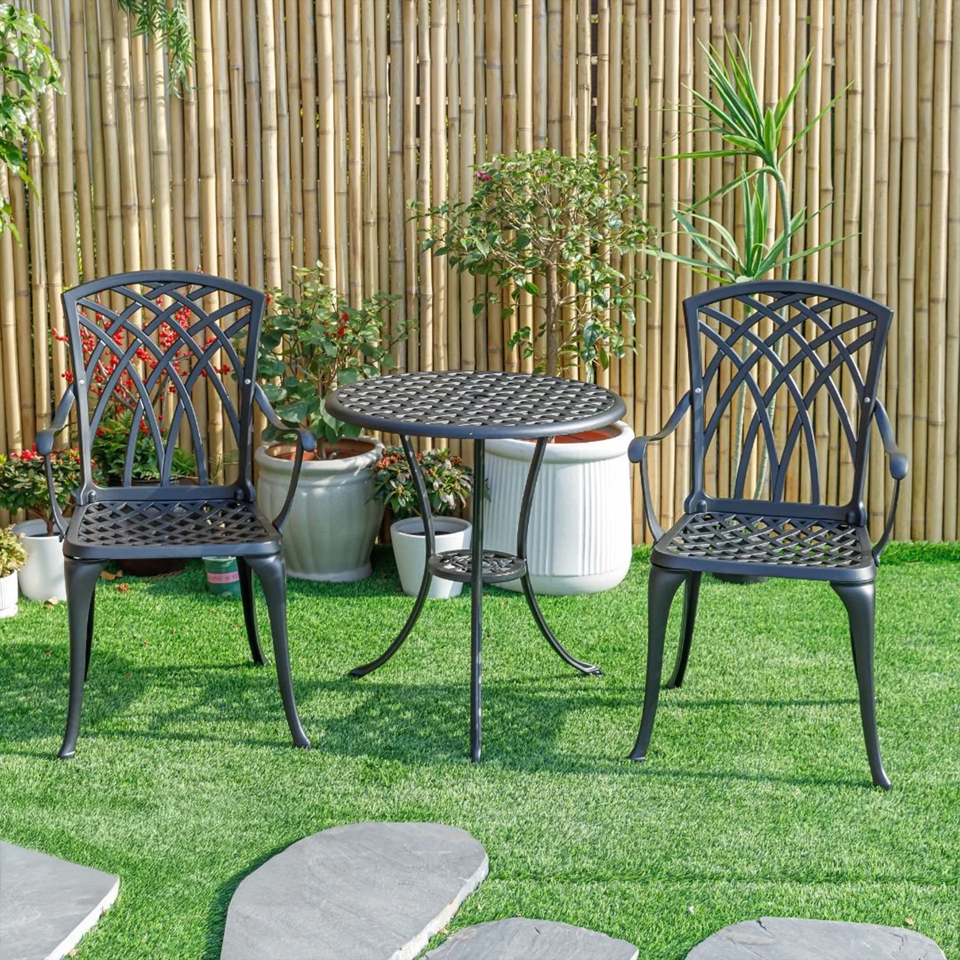 30% off on 3-Piece Aluminium Bistro Patio Set | OneDayOnly