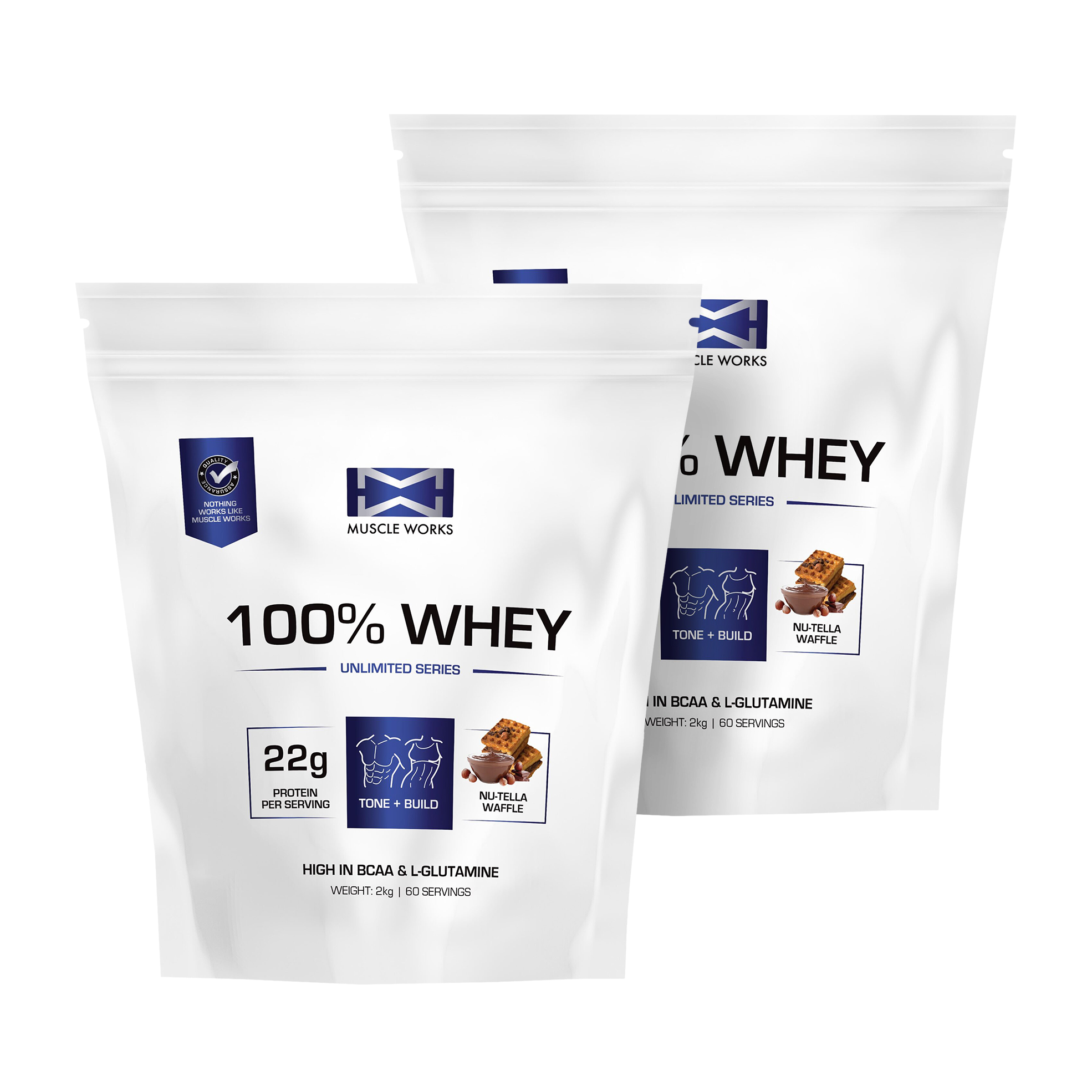 32% off on 2x 2kg 100% Whey Proteins | OneDayOnly