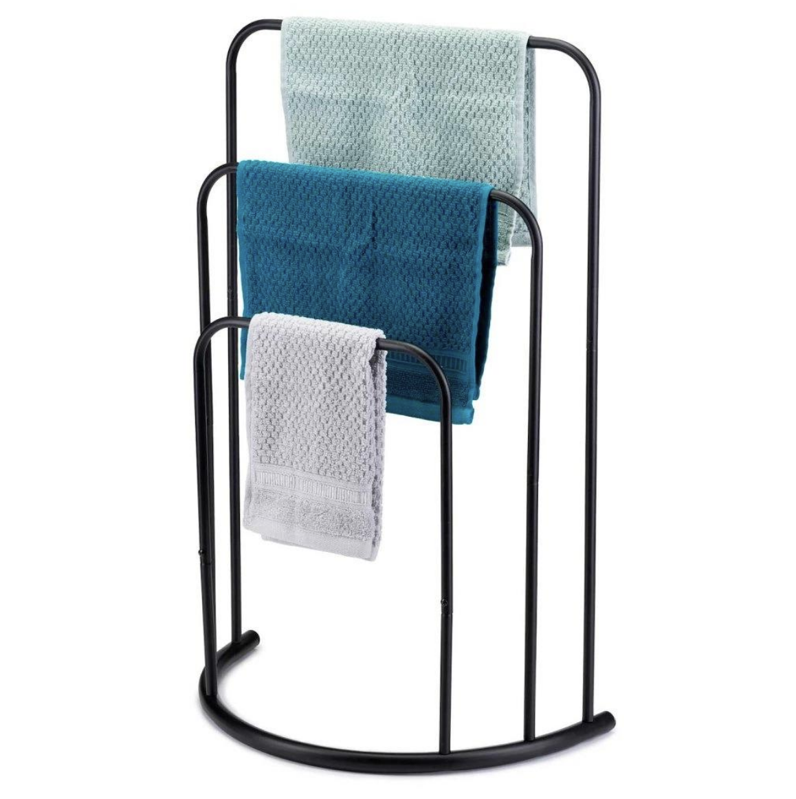 48% off on 3-Bar Free Standing Metal Towel Rack | OneDayOnly