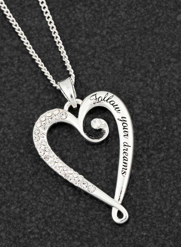 25% off on Equilibrium Ladies Heart Necklace | OneDayOnly