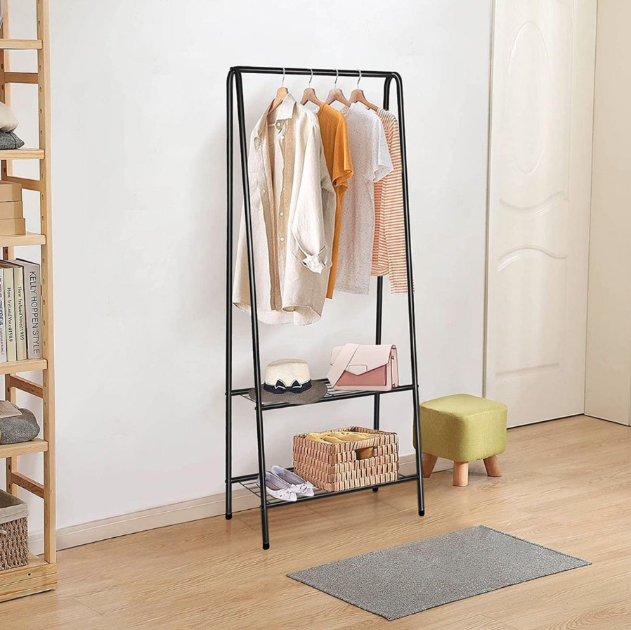 45% off on 2-Tier Metal Clothes Rack | OneDayOnly