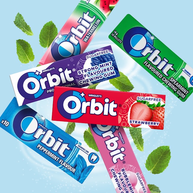 Orbit 5x 14g Chewing Gum Packs | OneDayOnly