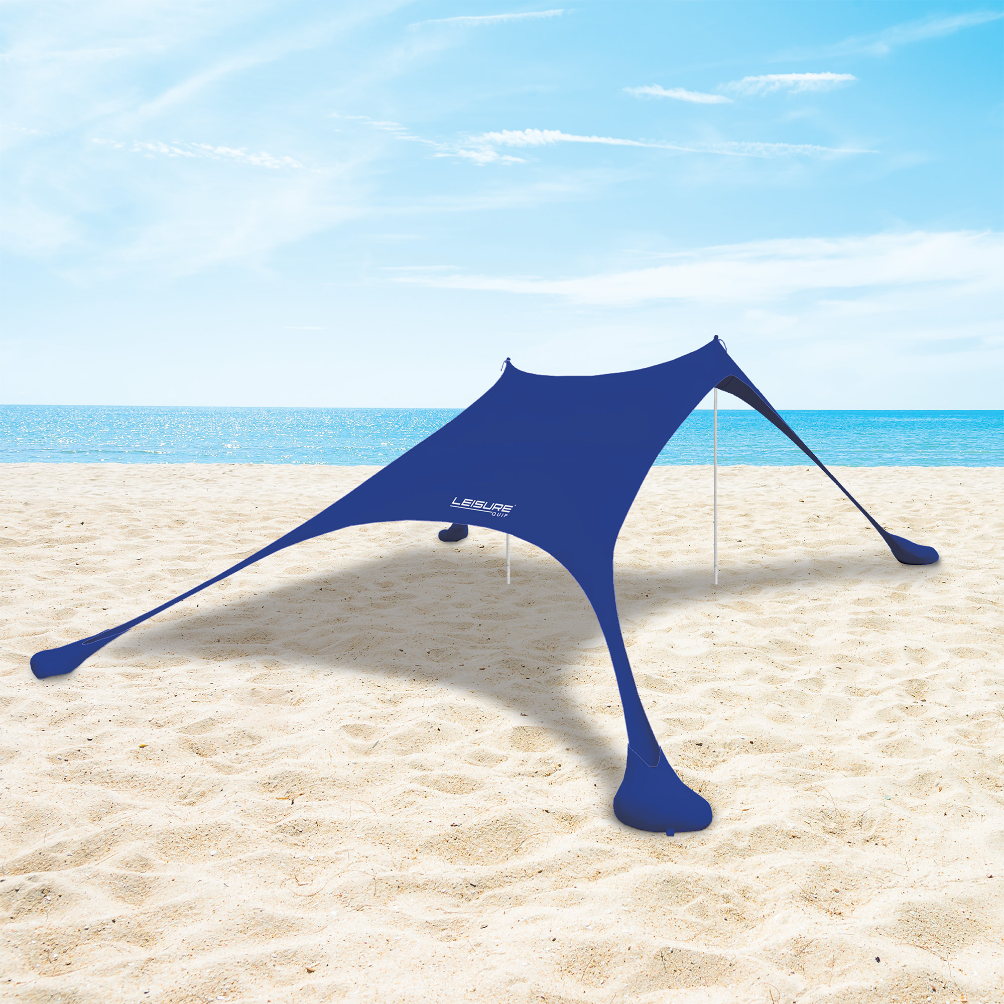 20% off on 3m x 3m Blue Lycra Stretch Shade | OneDayOnly