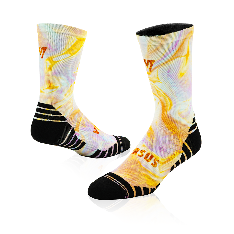 22% off on Unisex Gold Active Crew Socks | OneDayOnly