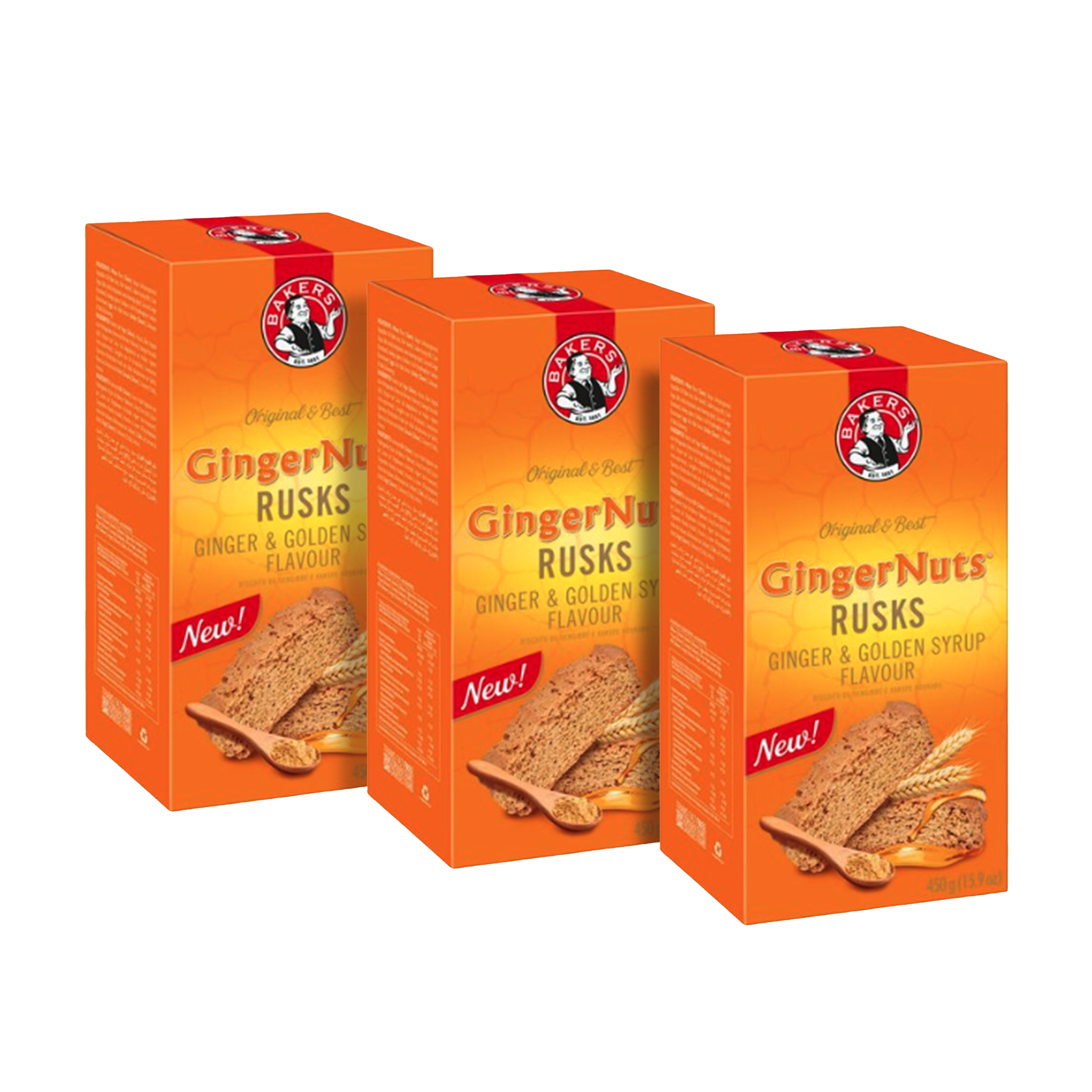 34% off on Bakers 3x 450g Assorted Rusks | OneDayOnly