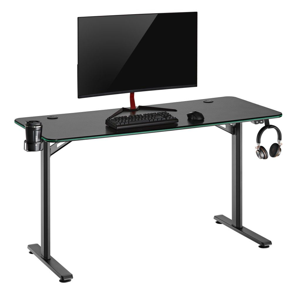 18% off on GD100 Apex RGB LED Gaming Desk | OneDayOnly