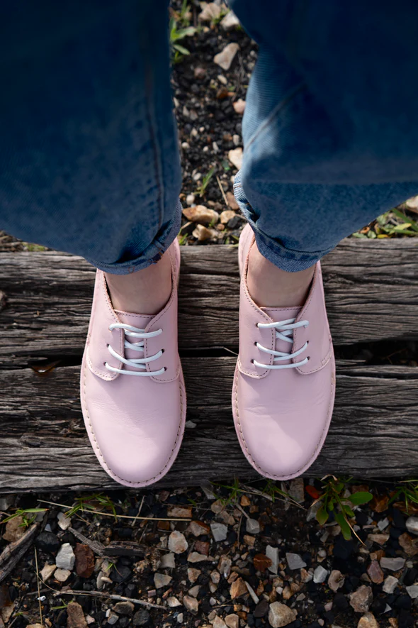 29% off on FATFRANK Ladies Pink Leather Vellies | OneDayOnly