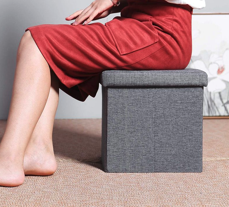 43% off on Collapsible Ottoman Storage Box | OneDayOnly