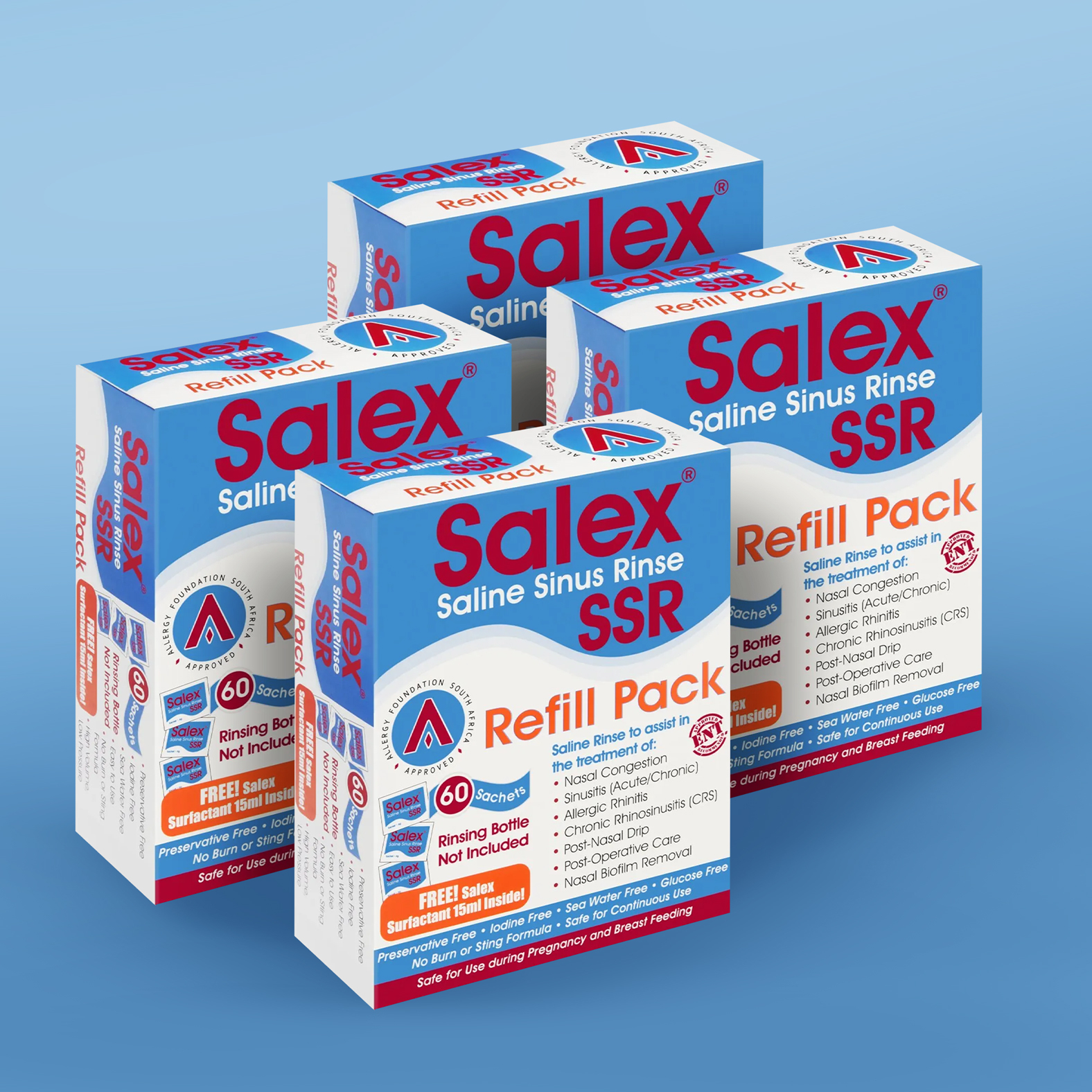50% off on Salex 4x 60's SSR Refill Packs | OneDayOnly