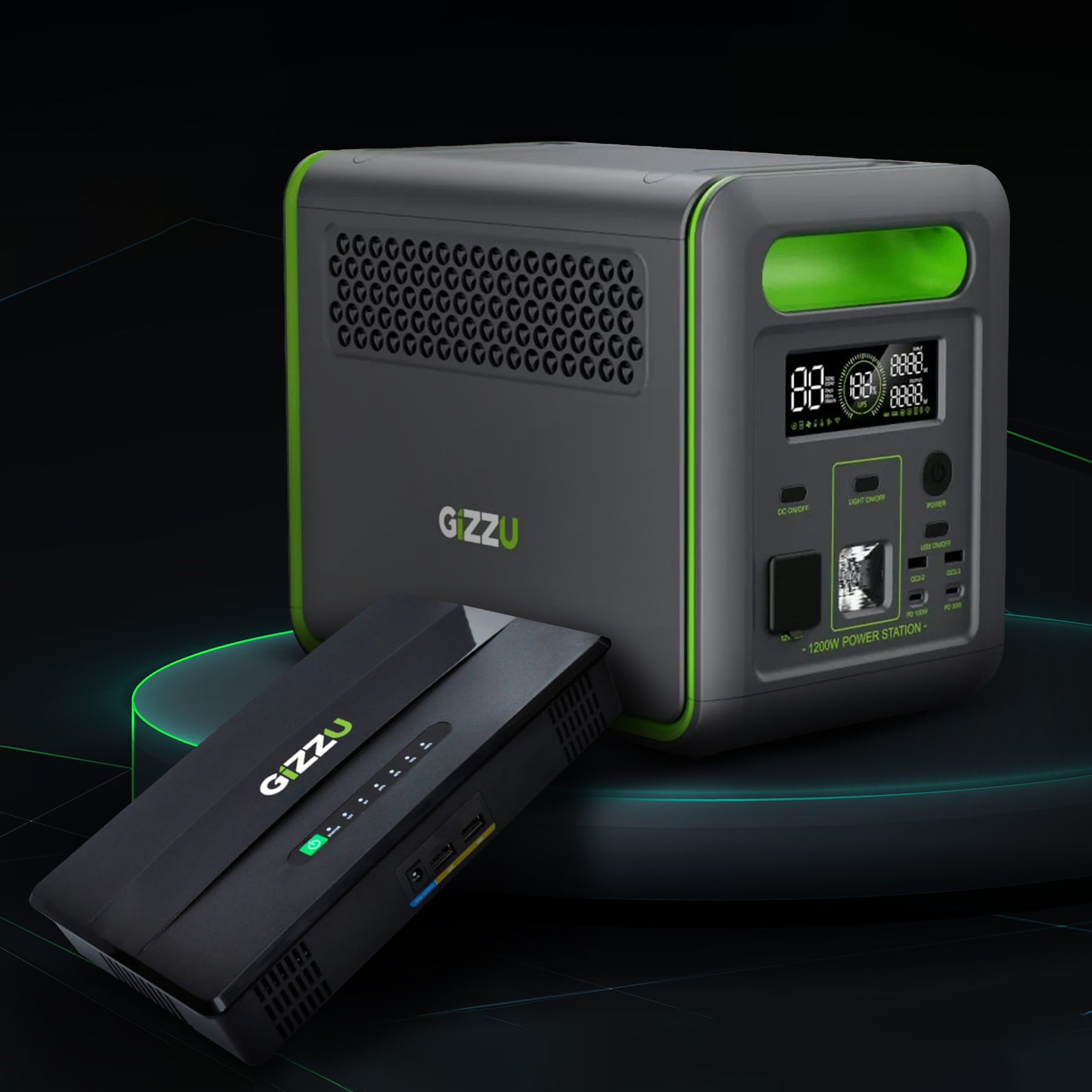 50% off on Gizzu 1000W Power Station & UPS | OneDayOnly