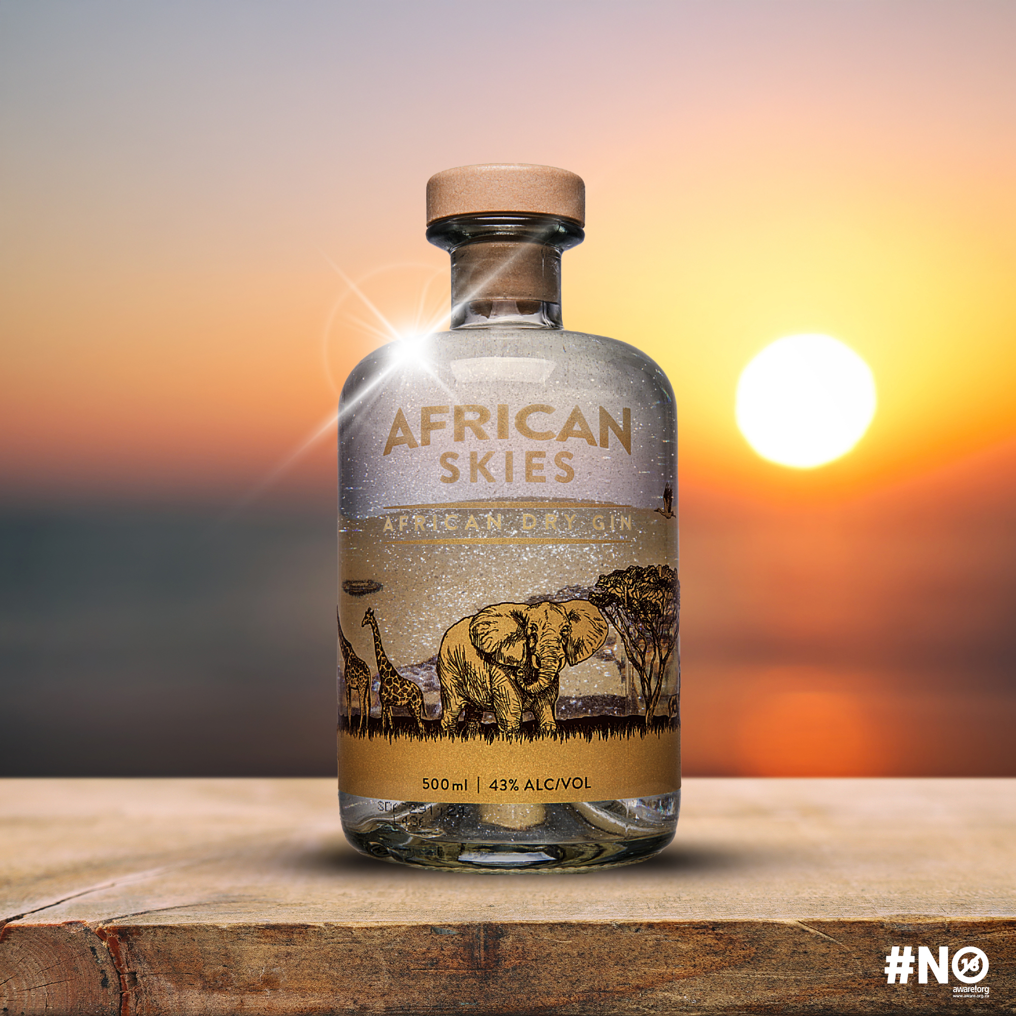 17% off on 500ml African Skies Gin | OneDayOnly