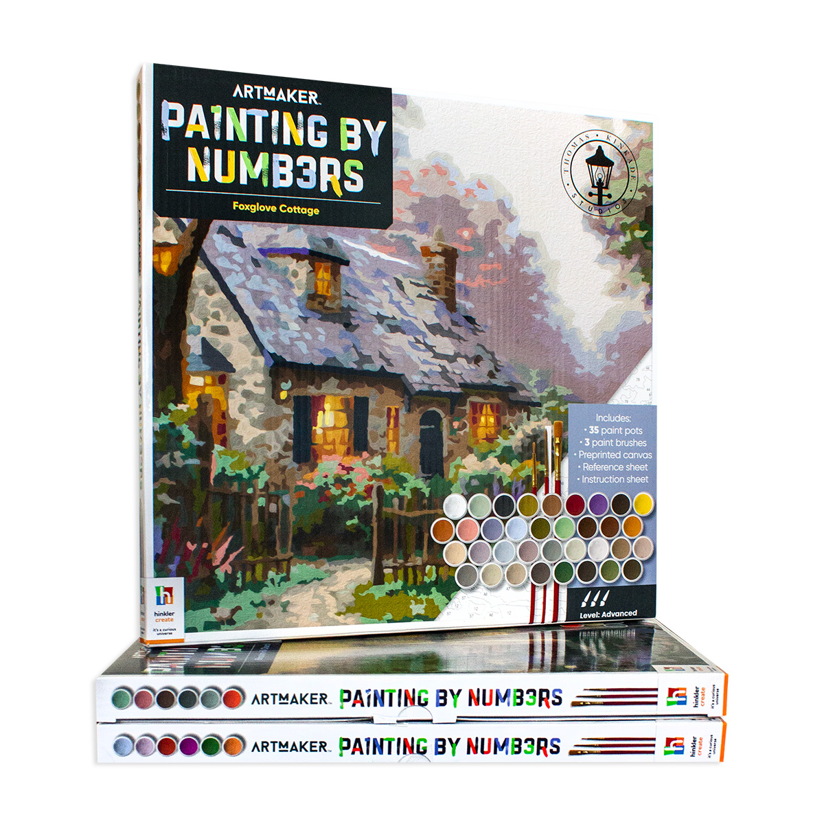 34% off on Artmaker 3x Painting by Numbers Kits | OneDayOnly