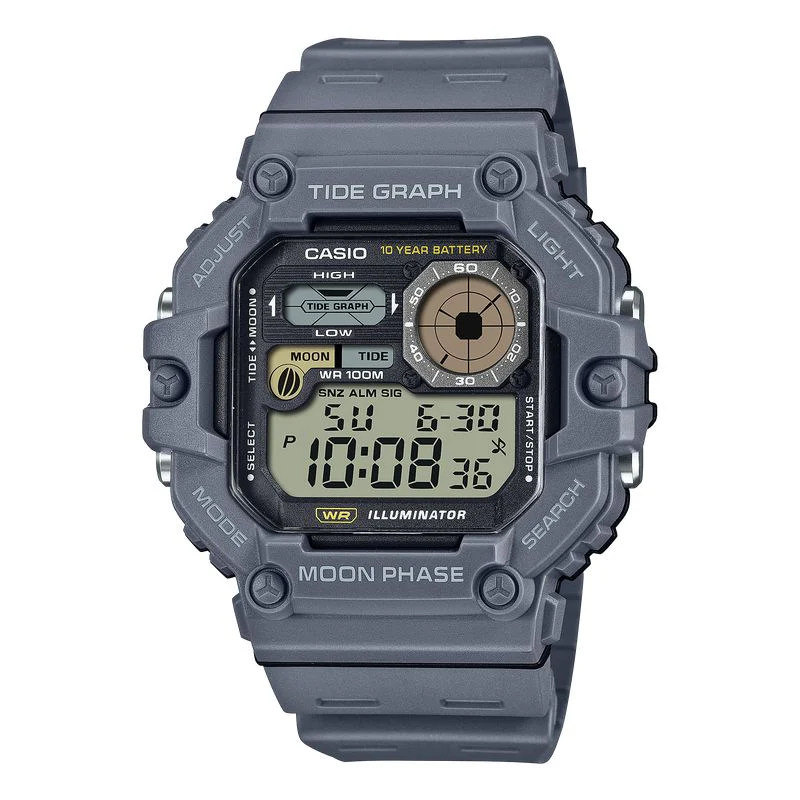 50% off on Casio Men's Digital Tide Graph Watch | OneDayOnly
