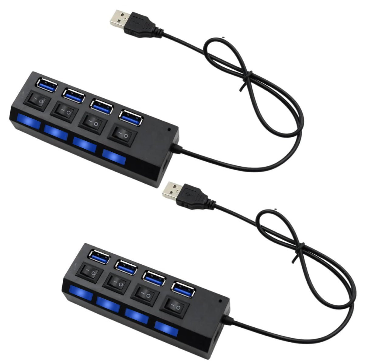 56% off on 2x 4-Port 2.0 Hi-Speed Splitters | OneDayOnly