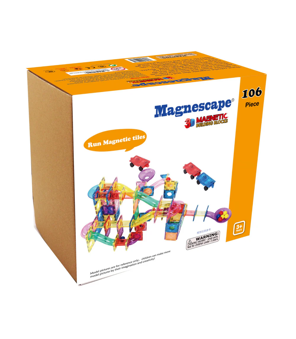 43% off on Magnescape 106-Piece Magnetic Tiles | OneDayOnly