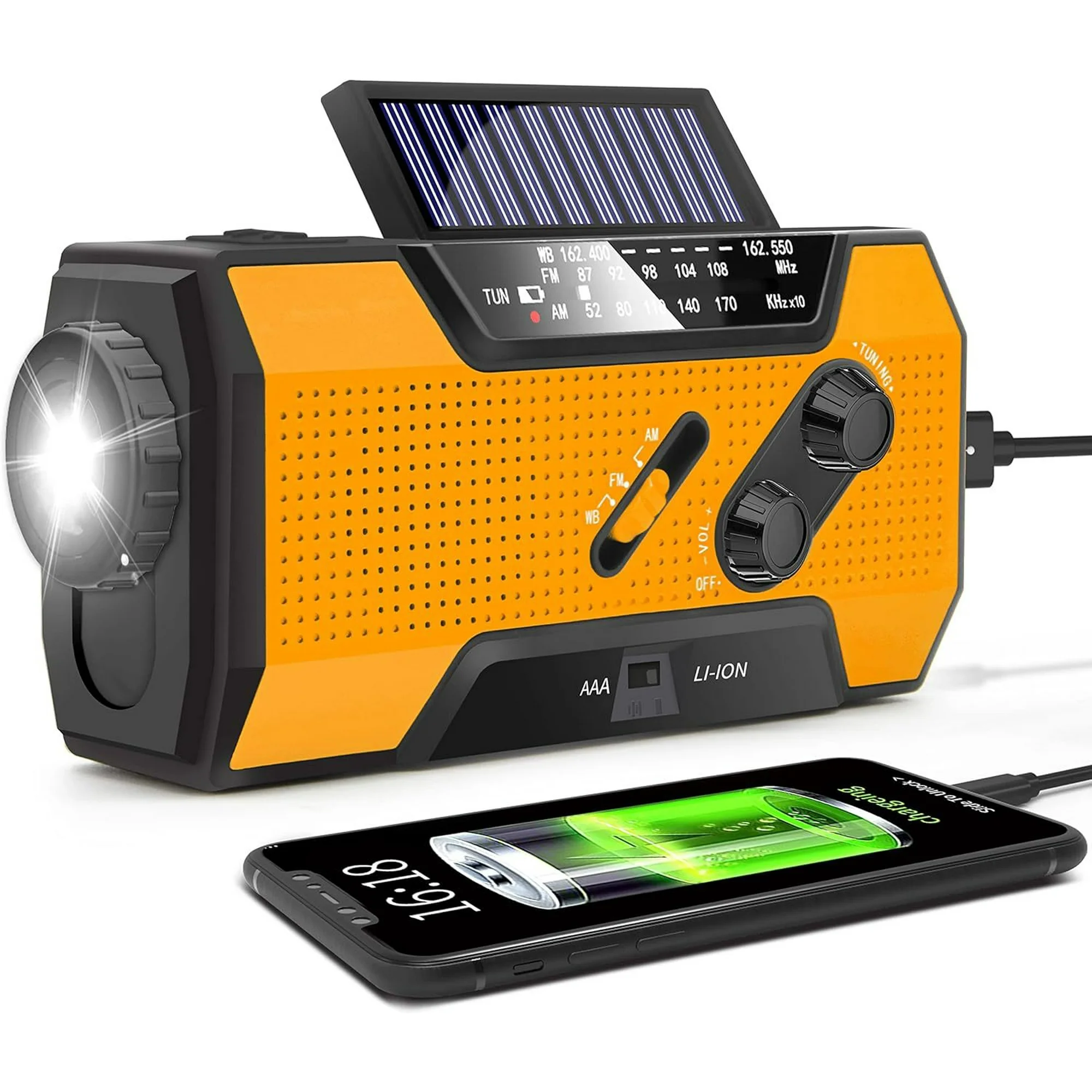32% off on Crank Radio & Power Bank | OneDayOnly