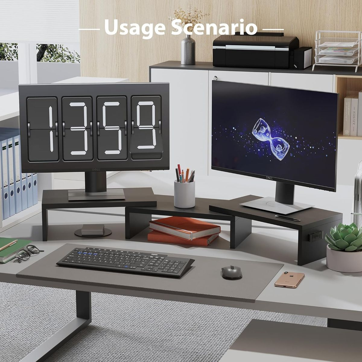 50% off on Bontec 3-Piece Desktop Slot Stand | OneDayOnly