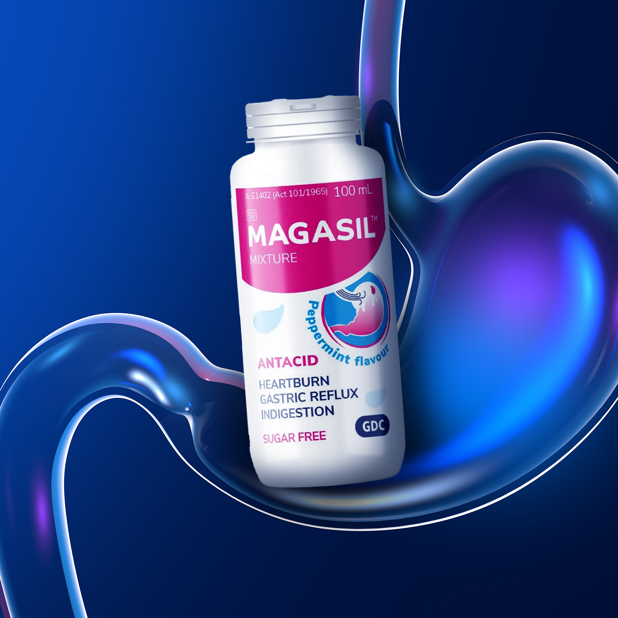 34% off on 6x 100ml Antacid Heartburn Relief | OneDayOnly