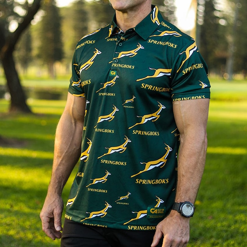 22% off on Custom Apparel Mens Springbok Golfer | OneDayOnly