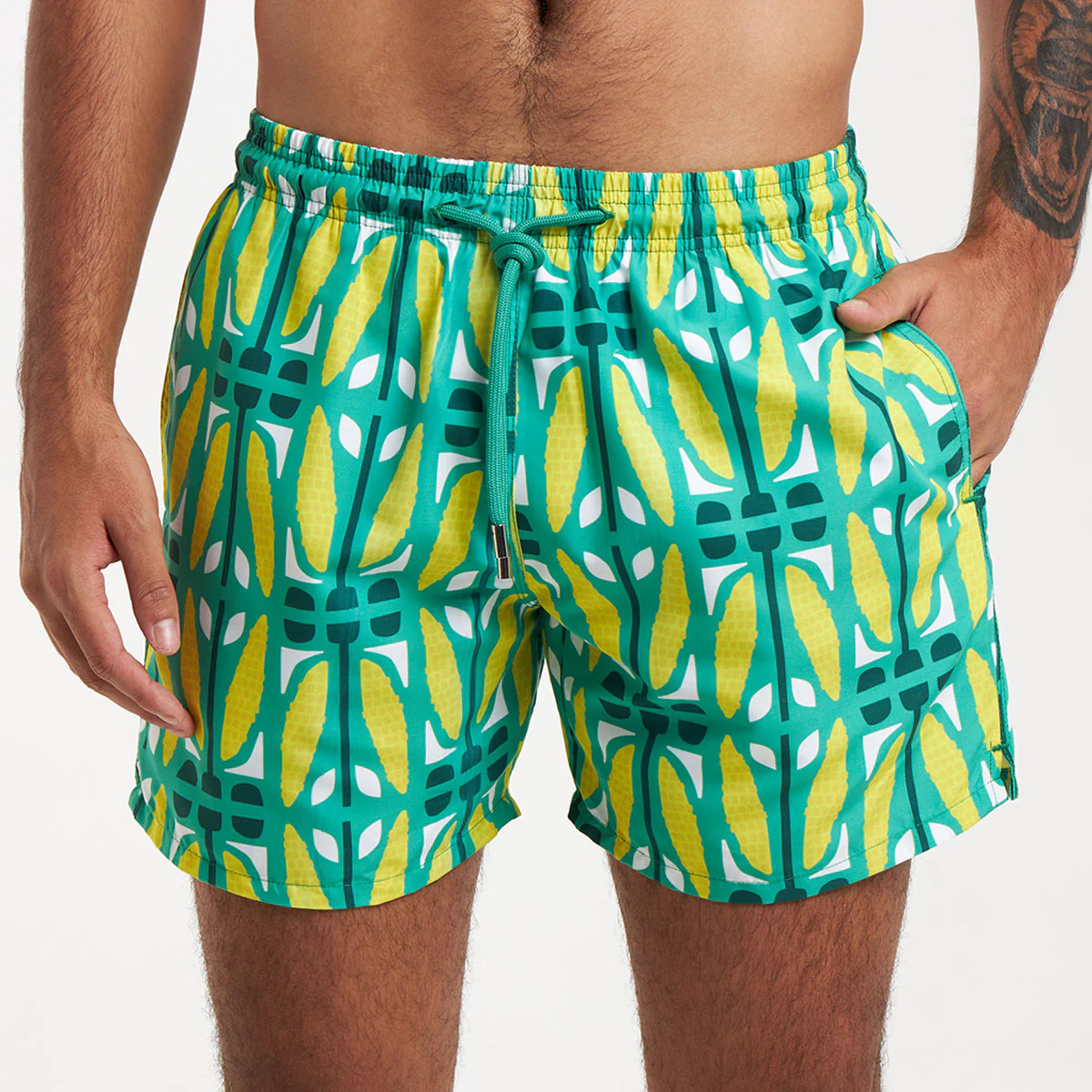 56% off on Breazies Men's Patterned Swim Shorts | OneDayOnly