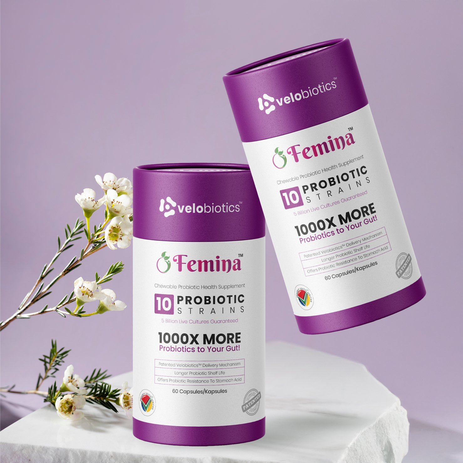 37% off on Femina™ 2x 60's Probiotic Capsules | OneDayOnly
