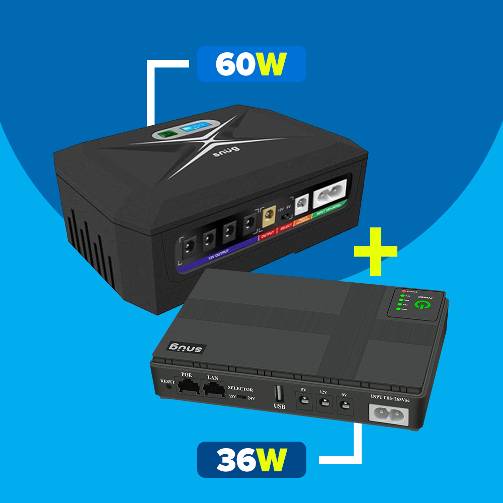43% off on Snug 36W or 60W Mini DC UPS | OneDayOnly