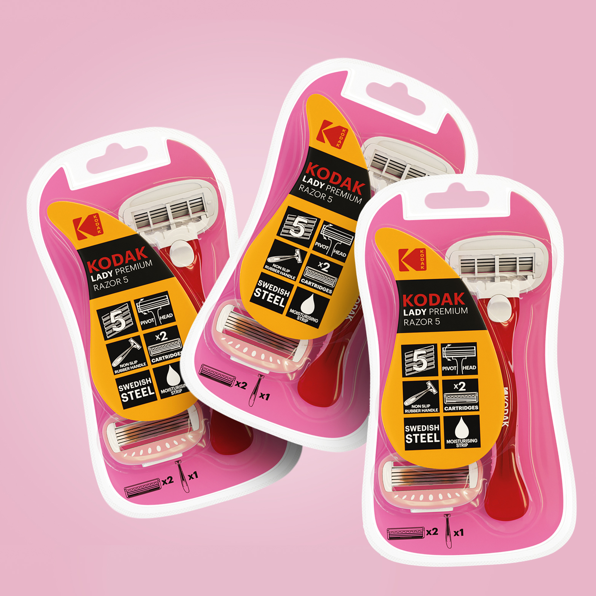 34% off on Kodak 3x Ladies Premium Razor 5 | OneDayOnly