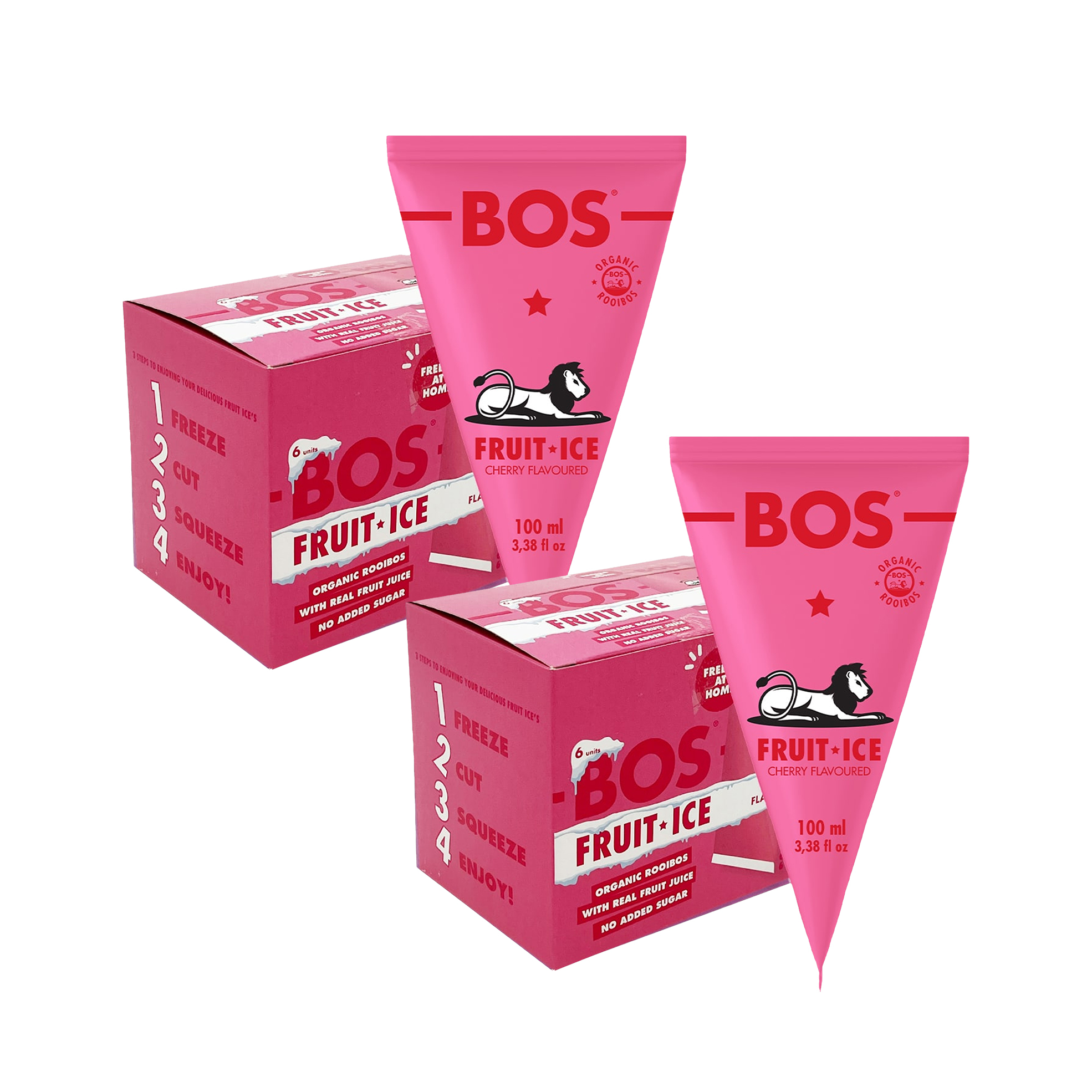 45% off on 12x 100ml Cherry Fruit Ice Wedges | OneDayOnly