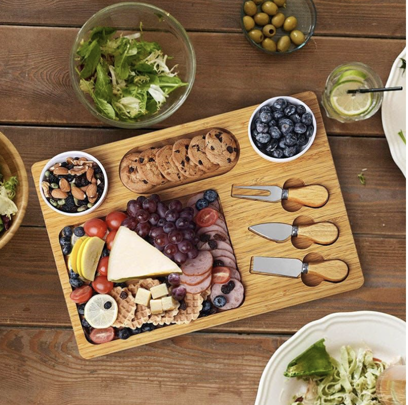 41% off on Gourmet 2x 4-Piece Cheese Board Sets | OneDayOnly