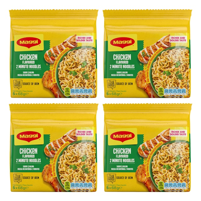 Maggi 4x 5's 68g Noodle Multipacks | OneDayOnly