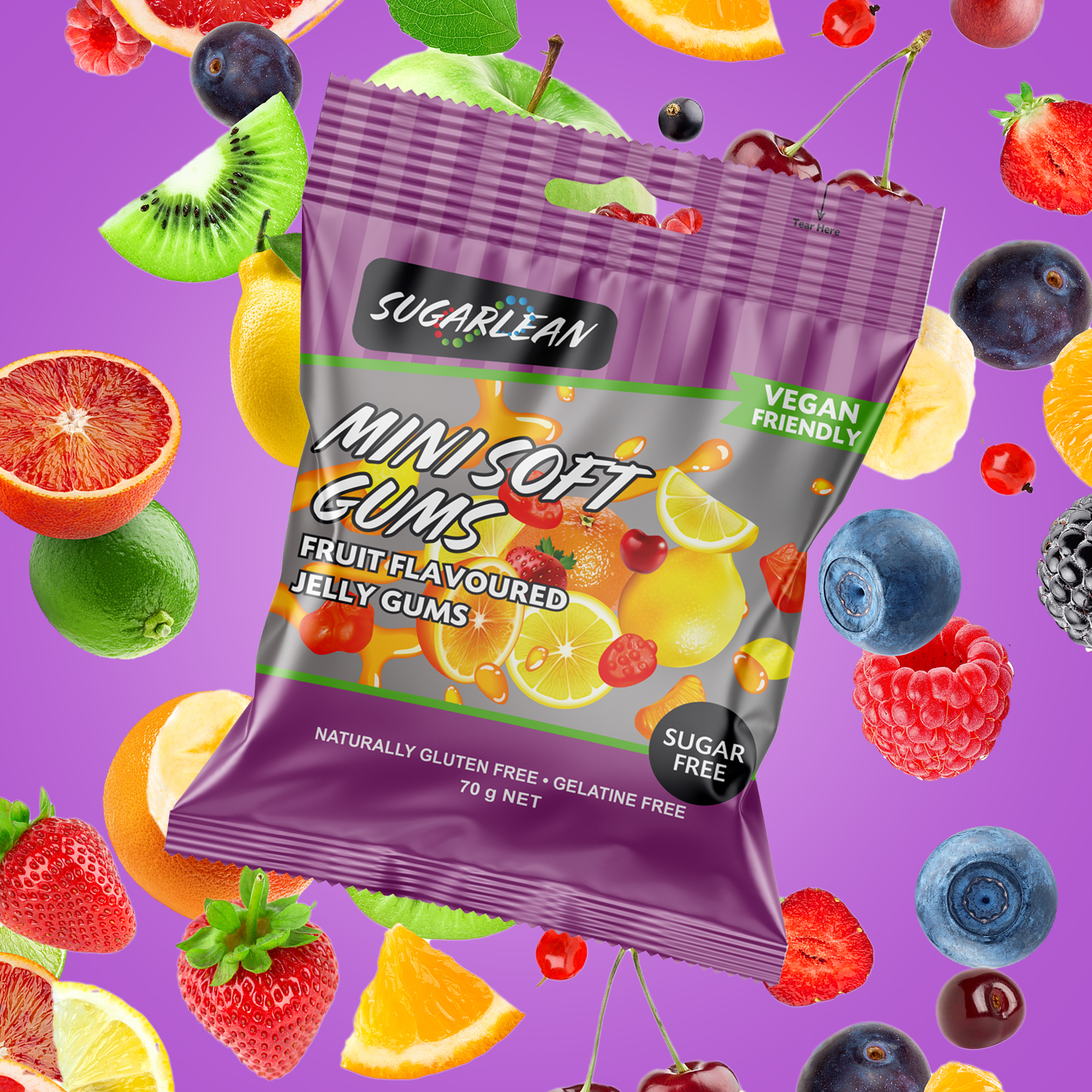 28% off on 10x 70g Vegan Mini Soft Gums | OneDayOnly