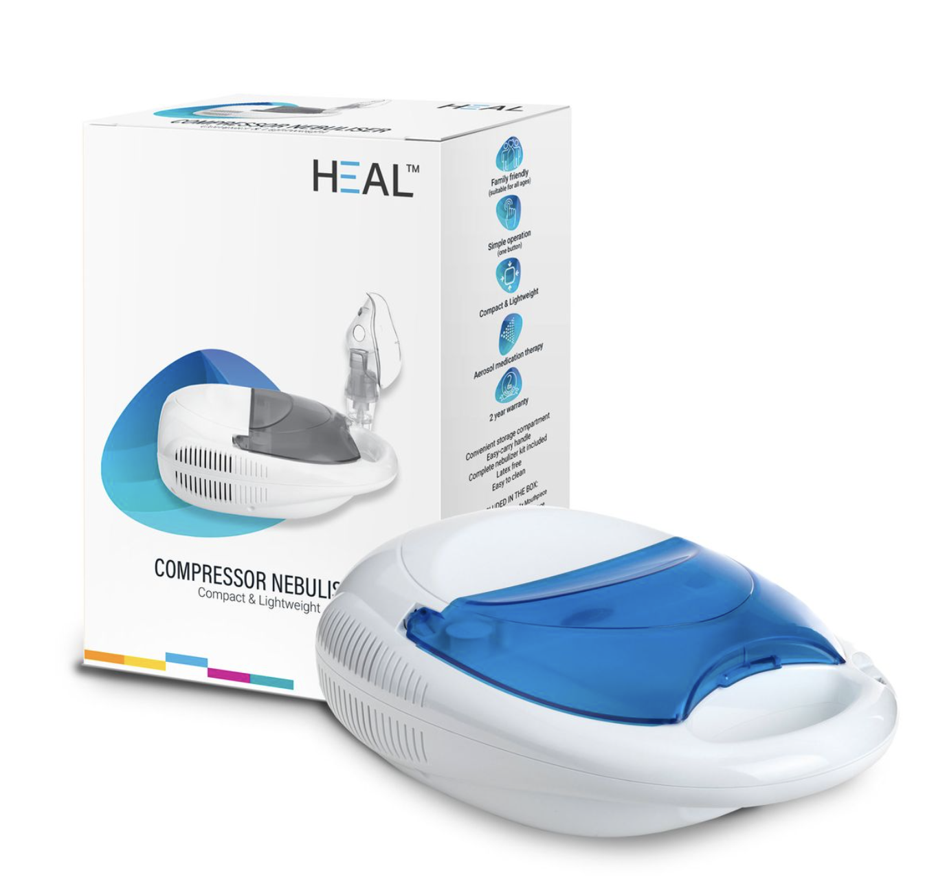 43% off on HEAL® Compressor Nebuliser | OneDayOnly