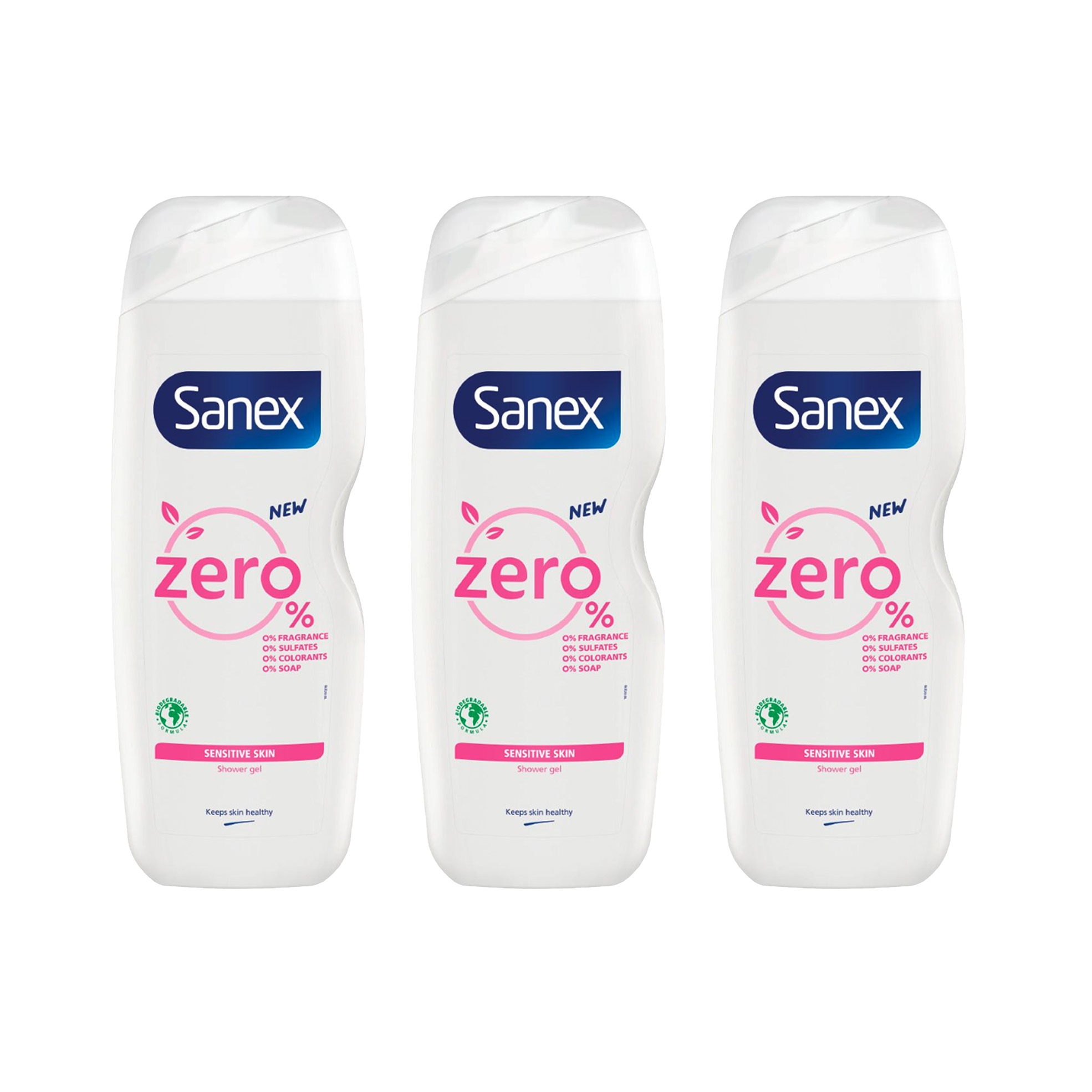 27% off on Sanex 3x 750ml Ladies Shower Gels | OneDayOnly