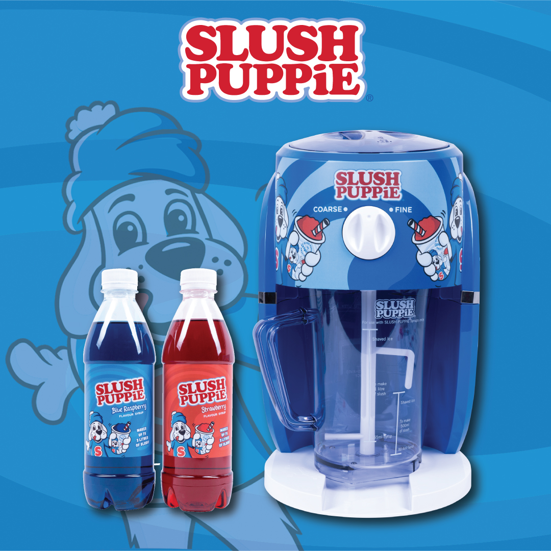 Slush Puppie Slushie Machine with 2x Syrups | OneDayOnly