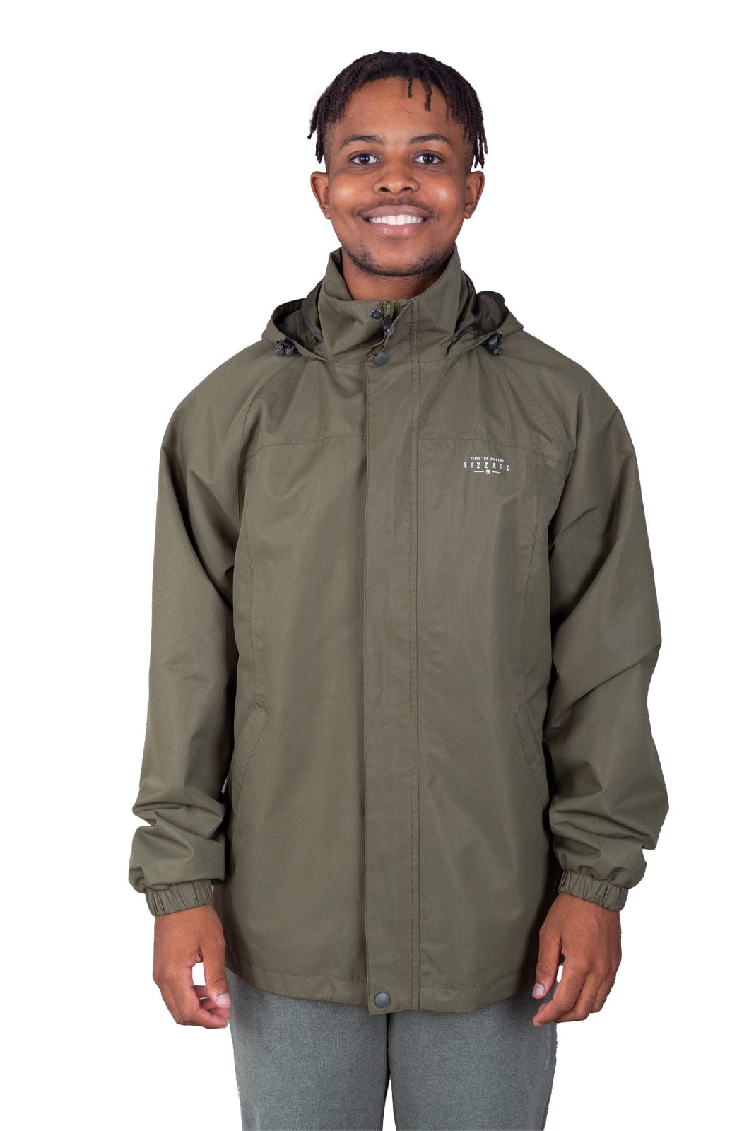 46% off on Lizzard Men's Green Liako Raincoat | OneDayOnly