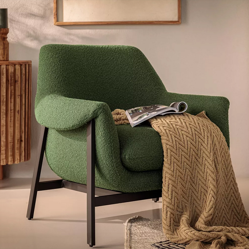 R1,000 off on Bailey Textured Olive Armchair | OneDayOnly