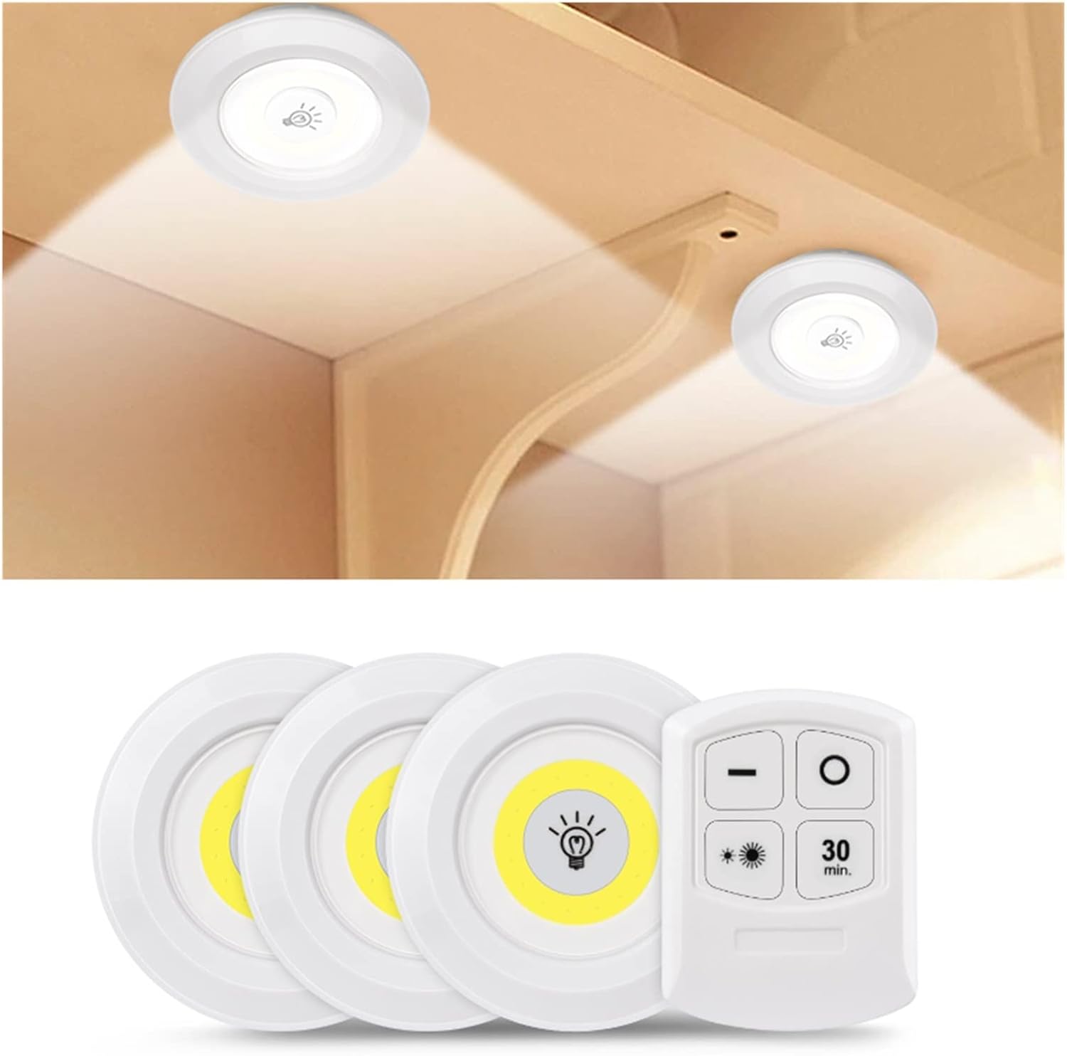 48% off on HyperTech 6x LED COB Cabinet Lights | OneDayOnly