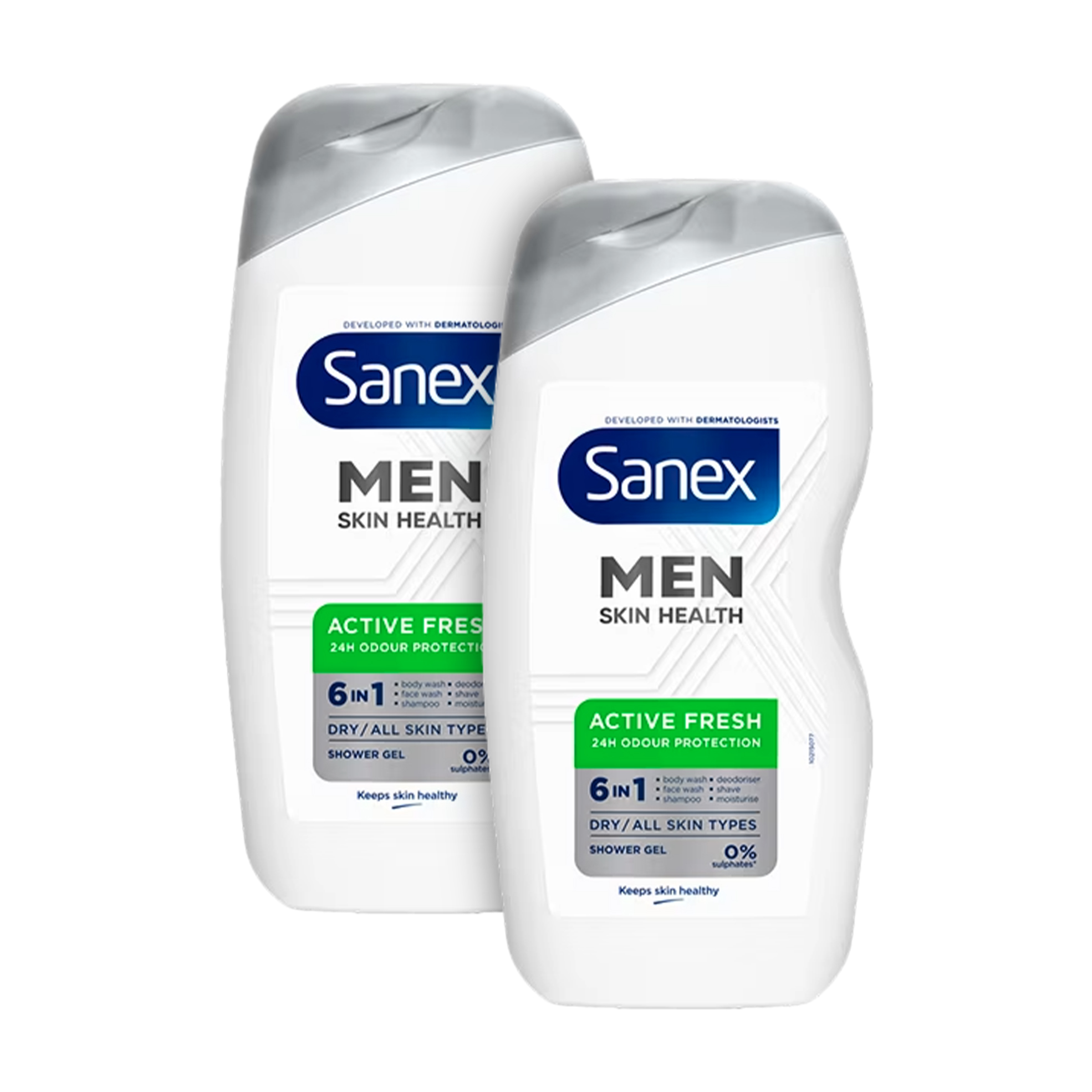 45% off on Sanex 2x 500ml Men's Shower Gels | OneDayOnly