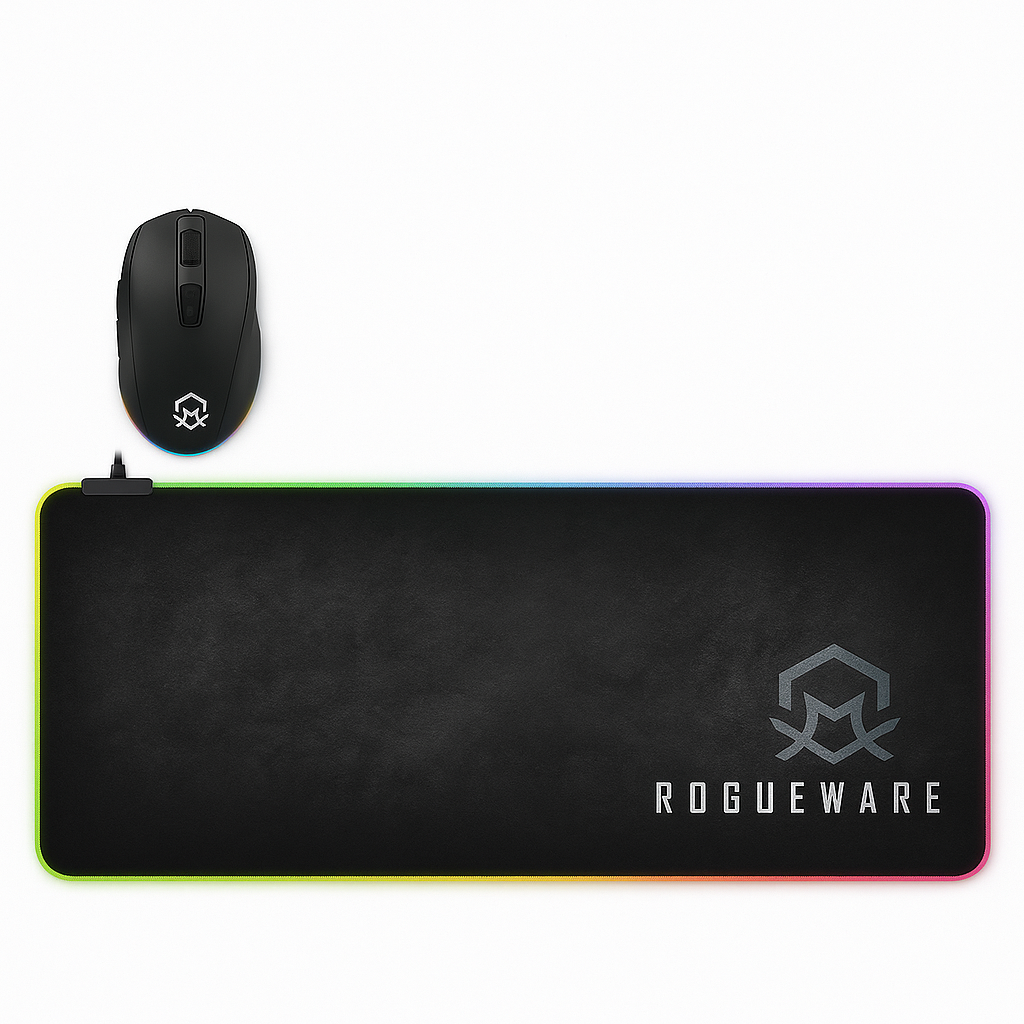 72% off on Rogueware Gaming Mouse & Mousepad | OneDayOnly