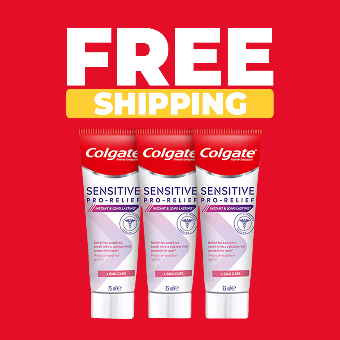 20% off on 3x 75ml Pro-Relief Toothpastes | OneDayOnly