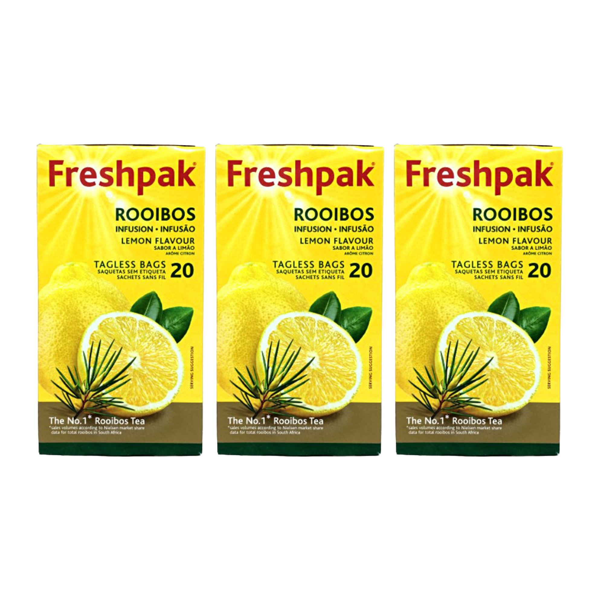 46% off on Freshpak 3x 20's Flavoured Tea Bags | OneDayOnly