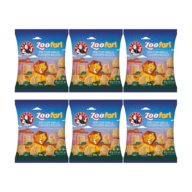 Bakers 6x 40g Mini Biscuits | OneDayOnly